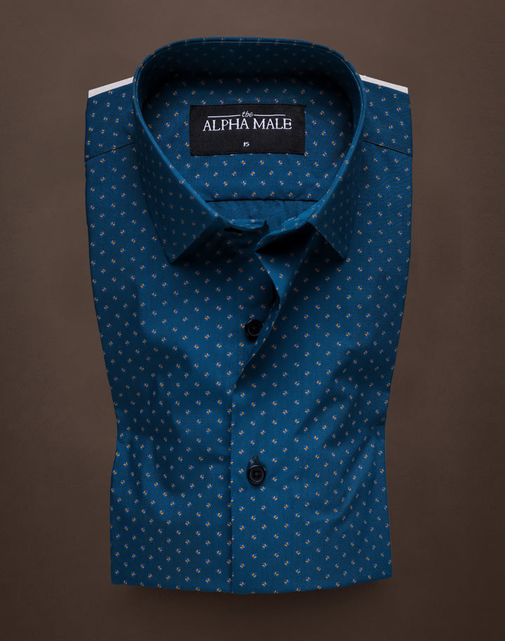 Print in Turquoise – The Alpha Male