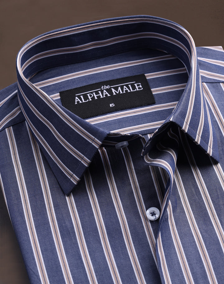 Awning Stripes in Grey – The Alpha Male