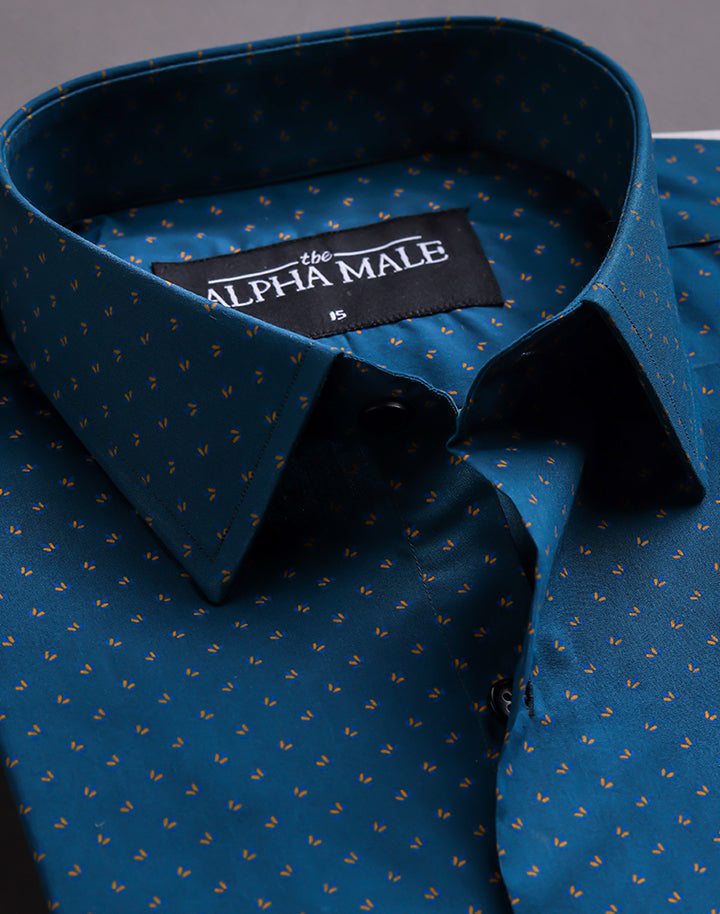 Print in Turquoise – The Alpha Male